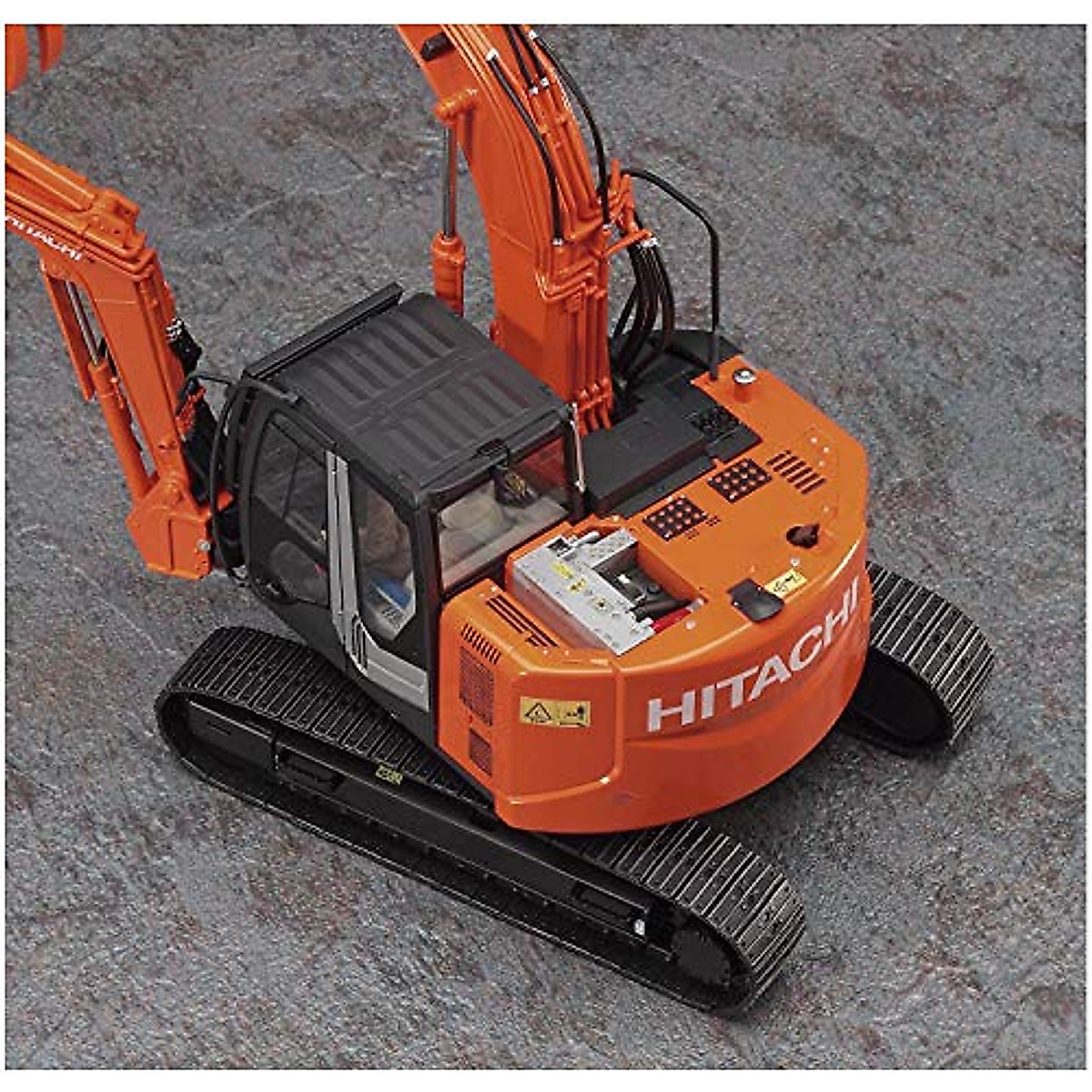 Hasegawa HSW04 1:35 Scale Hitachi Double Arm Construction Machine Astaco Neo Plastic Model
