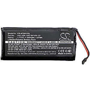 RWMM 450mAh Replacement Battery Compatible with HAC-006, HAC-BPJPA-C0 HAC-015, HAC-016, HAC-A-JCL-C0, HAC-A-JCR-C0, Switch Controller
