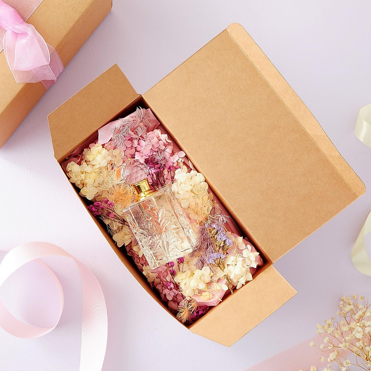 Kraft Paper Tumbler Boxes for Gift Wrapping, Shipping, Party Favors (9 x 4.5 x 4.5 In, 20 Pack)