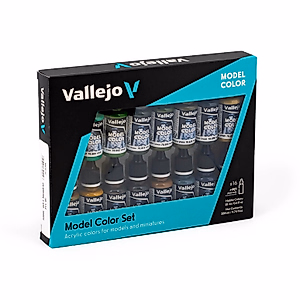 Model Color Paint Set - WWII German Camouflage Colors