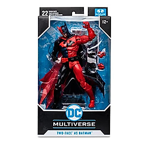 McFarlane Toys - DC Multiverse Two-Face as Batman (Batman: Reborn) 7in Action Figure