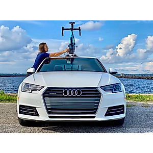 SeaSucker Talon MAX Bike Rack - Carries 1 Bike (Includes HUSKE Plugs Compatible with The Most Popular Bike Types)