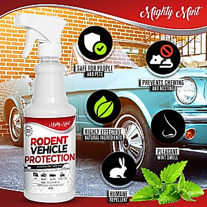 Rodent Repellent Spray for Vehicle Engines and Interiors - Cars, Trucks, RVs, & Boats