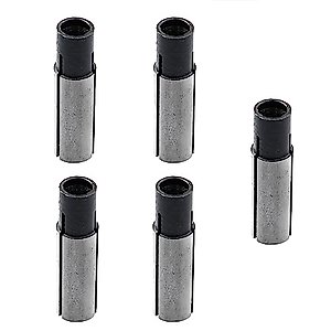 Router Collet Adapter DZS ELEC 5PCS 6.35mm to 4mm Die Grinder Chuck Driver for CNC Engraving Machine, Router Chuck Converter