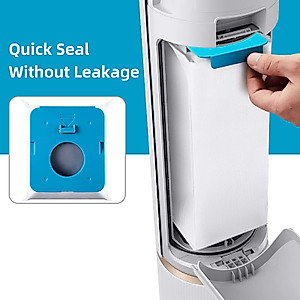 8 Pack VCA-ADB953 Dust Bag for Samsung BESPOKE Jet Cordless Stick Vacuum Cleaner, 2.5L Large Capacity Automatic Dust Collection Bag for All In One Clean Station