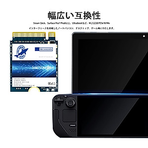 Dogfish M.2 2230 SSD 1TB NVMe PCIe Gen 3.0x4 Internal Solid State Drive Compatible with Steam Deck/Microsoft Surface/Laptop/Desktop(M.2 2230 PCIe 3.0,1TB)