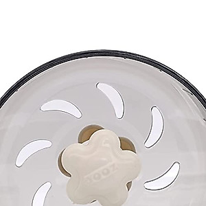 MGWYE Hamster Running Wheels Transparent Hamster Wheel Running Jogging Treadmill Silent Small Pet Supplies