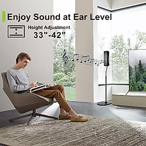 Pack of 2 Adjustable Stand for Bose Speaker Stand, for Bose OmniJewel Lifestyle 650, Surround Speaker 700, Surround Sound Speaker Stand for Bose Omnijewel Speaker Stands with OmniJewel Bracket