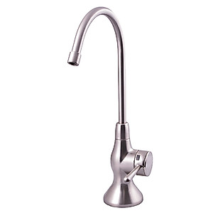 Watts Premier WP116187 Top Mount Twist Air-Gap Monitored Faucet, Brushed Nickel