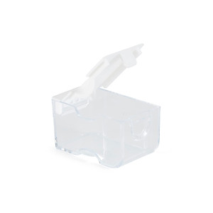 Elizabeth Ward Bead Storage Solutions 8 Piece Bead Small Organizing Storage Containers for Beads, Crystals, Fasteners, and More, Clear (3 Pack)