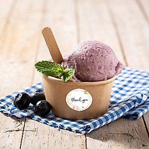 ecozy 1.5 Inch Thank You Stickers Roll - 500 Pcs Small Business 4 Watercolor Designs Waterproof, Tear Proof Labels for Packaging, Gifts, Weddings, Parties, Boutiques and Envelopes