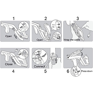 OSTENT Light Gun Attachment for Nintendo Wii Remote Nunchuck Shoot Sport Games