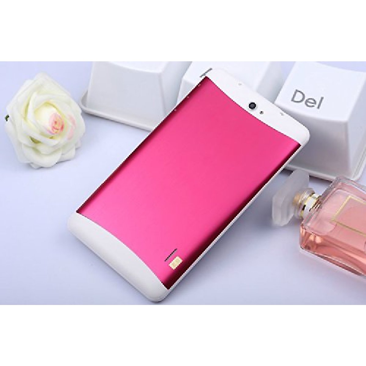 Generic 7" Inch Worldwide Phablet Unlocked Built-in 3g,gps Android4.2 Tablet Pc, Dual Core,dual SIM Dual Camera,hd 1024600 Phone Calling ,Google Play Store (Red)