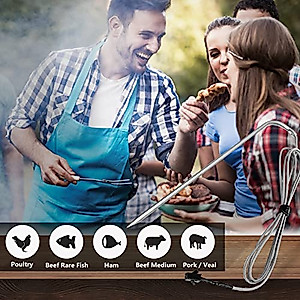 Replacement 9007080006 Meat Probe Part for Masterbuilt Electric Smoker, Temperature Probe Compatible with Masterbuilt Digital Smokers Series