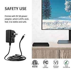1x8 HDMI Splitter by Anlink-1 in 8 Out,Premium Quality Ultra HD 4K 60HZ 2.0 1x8 HDMI Splitter High Resolutions Up to 4Kx2K&3D,Supports EDID and HDCP Control - Adapter Included