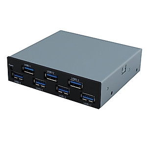 SEDNA - Internal 7 Port USB 3.0 Hub (Floppy Bay)