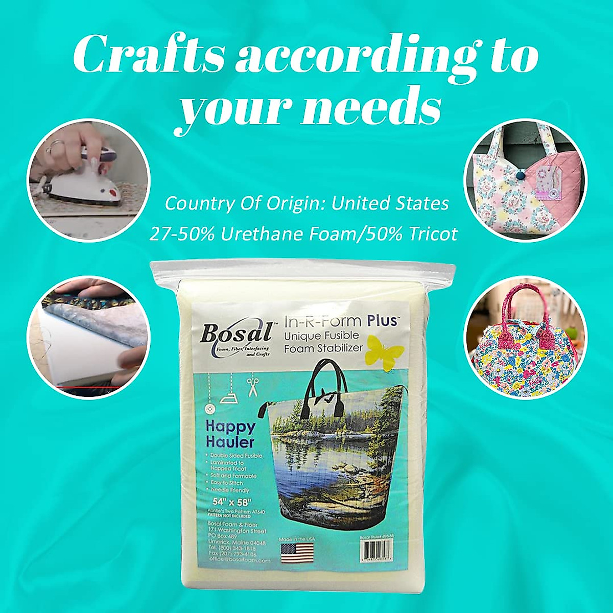 In-R-Form Plus Unique Fusible Foam Stabilizer