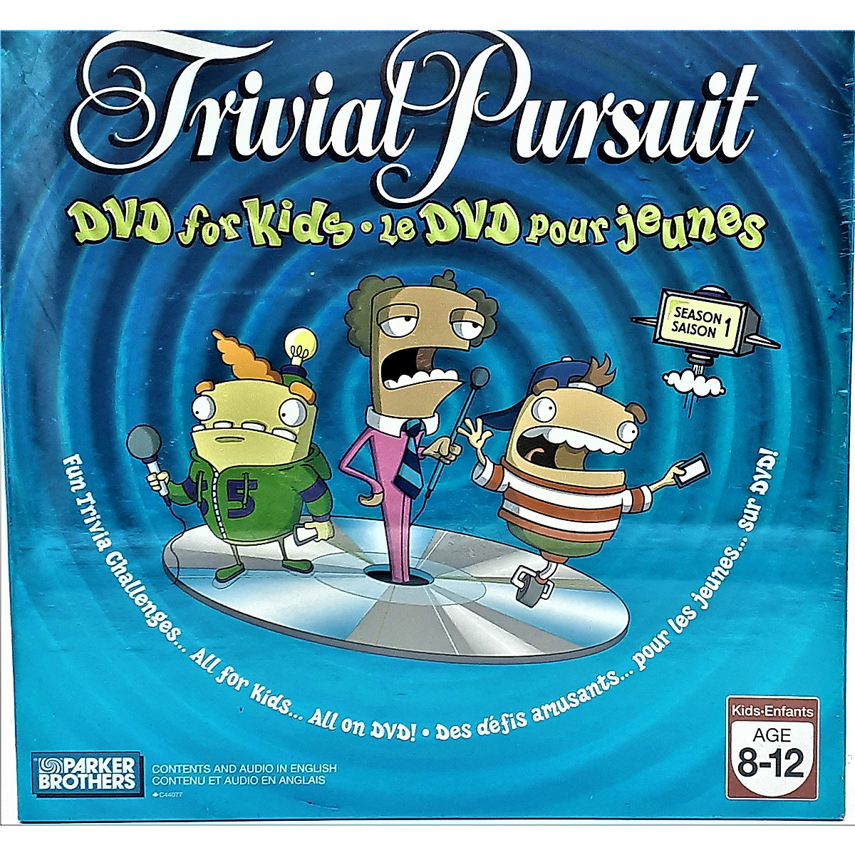 Hasbro Gaming Trivial Pursuit DVD for Kids