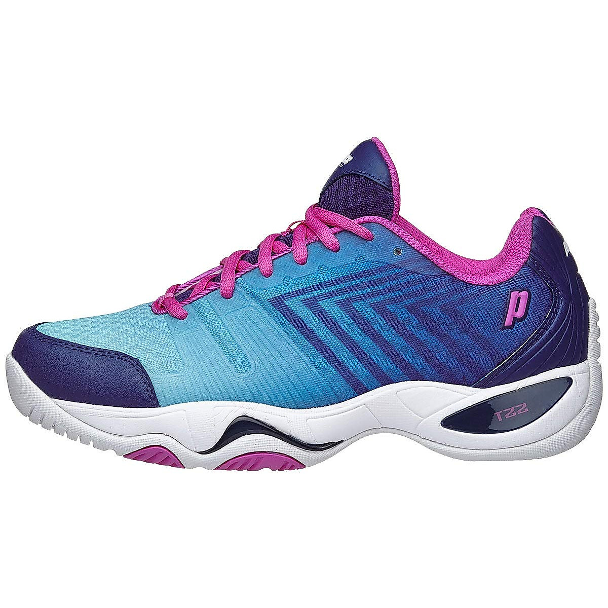 Prince T22 Lite Oc/Wh/Pk Women's Shoes 9.0
