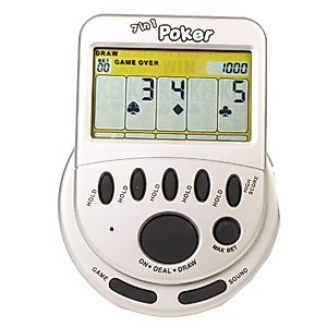 Classic Mega Screen 7 in 1 Poker Handheld Game Boys Girls