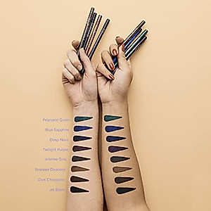 Marcelle Velvet Gel Waterproof Eyeliner, Deep Navy, Hypoallergenic and Fragrance-Free, 0.04 oz