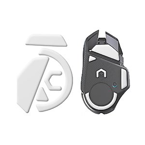Mouse Feet 2 Set ICE Skates Rounded Curved Edges for Logitech G502 Lightspeed Superlight Wireless Gaming Mouse Upgrade