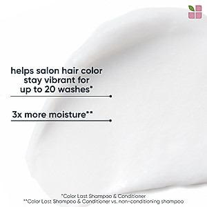 Biolage Color Last Conditioner | Color Safe Conditioner | Helps Maintain Depth & Shine | For Color-Treated Hair | Paraben & Silicone-Free | Vegan​| Cruelty Free | 33.8 Fl. Oz