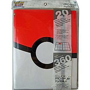 Ultra Pro 9-Pocket Pokémon Full-View Pro Binder: Poke Ball