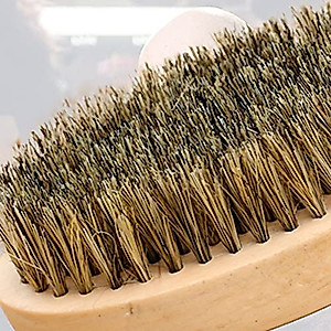 Beard Brush Ergonomics Handle Soft Hair Shaving Brush Cream Mug Salon Cleaning Tools compatible with Adult