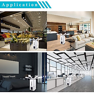 JIAWANSHUN Industrial Humidifier Commercial Humidifier 1350ml/h 1200sq.ft Large Home Humidifier Whole House Humidifier 3.4Gallons for Living Room Bedroom Office Mushroon Base 110-220V