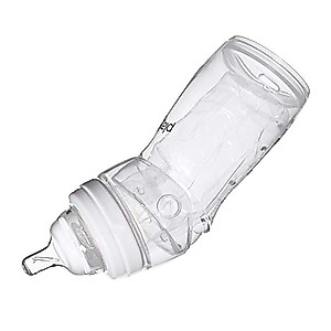 Playtex Baby Nurser Bottle with Pre-Sterilized Disposable Drop-Ins Liners, Closer to Breastfeeding, 8 Ounce Bottles, 3 Count