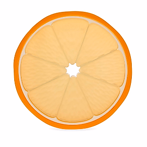 Nuby 100% Silicone Fruit Teether: 3M+, Designs Vary, Multi