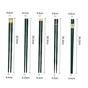 Holibanna 5 Pairs Japanese Alloy Chopsticks Kitchen Frying Chopsticks Kit Sushi Japanese Chopsticks Vintage Chopsticks Japanese Chop Sticks Sushi Chopsticks Tableware The Pet Glass