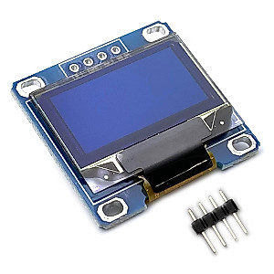 Kiro&Seeu 12864 0.96 Inch I2c IIC Serial OLED LCD LED Display Screen Serial Module 128 X 64 SSD1306 Driver Compatible with Ar-duino Display Raspberry PI 51 Msp420 Stim32