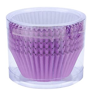 TRUSBER Baking Cups, 100 pieces Standard Size Paper Cupcake Liners Wrappers Nonstick Muffin Molds Baking Cup Holders for Wedding, Birthday, Baby Shower or Holiday Party