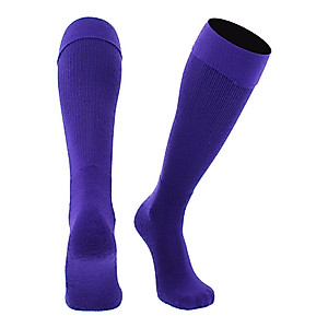 TCK Soccer Socks Multisport Tube MS (Purple, Large)