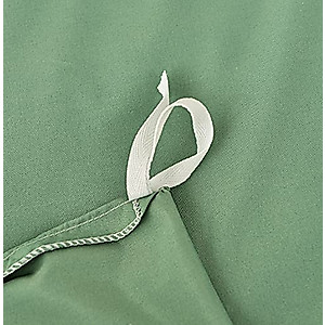 Colourful Snail Duvet Cover 2 Piece Set, Ultra Soft Double Brushed Microfiber Comforter Cover with Zipper Closure and Corner Ties, Twin, Green