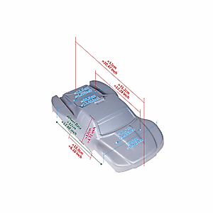 SummitLink Custom Body Eagle Style Compatible for 1/10 Scale RC Car or Truck (Truck not Included) SS-EAG-03
