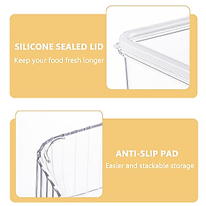 LAMIVEENLA Cheese Container for Refrigerator with Date Dial Sliced Cheese Container for Fridge Cheese Keeper Cream Block Shredded Cheese Storage Box Saver
