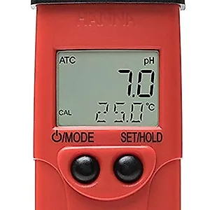 Hanna Instruments Grochek LCD pHep 4 Waterproof PH Temperature Meter | HI98127