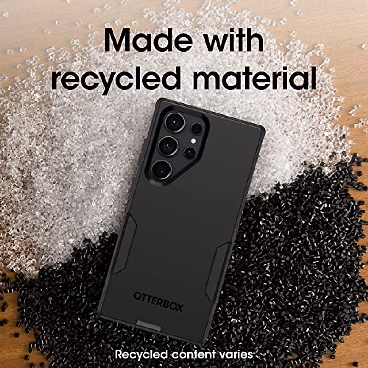 OtterBox Galaxy S23 Ultra Commuter Series Case - Single Unit Ships in Polybag, Ideal for Business Customers - BLACK, slim & tough, pocket-friendly, with port protection