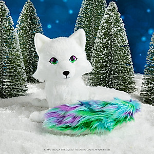 Noorah Extraordinary 9-Inch Deluxe Plush Animal with Northern Lights-Inspired Tail - As Seen in Elf Pets Christmas Tale - Arctic Pal of The Elf on the Shelf - Brand Scout