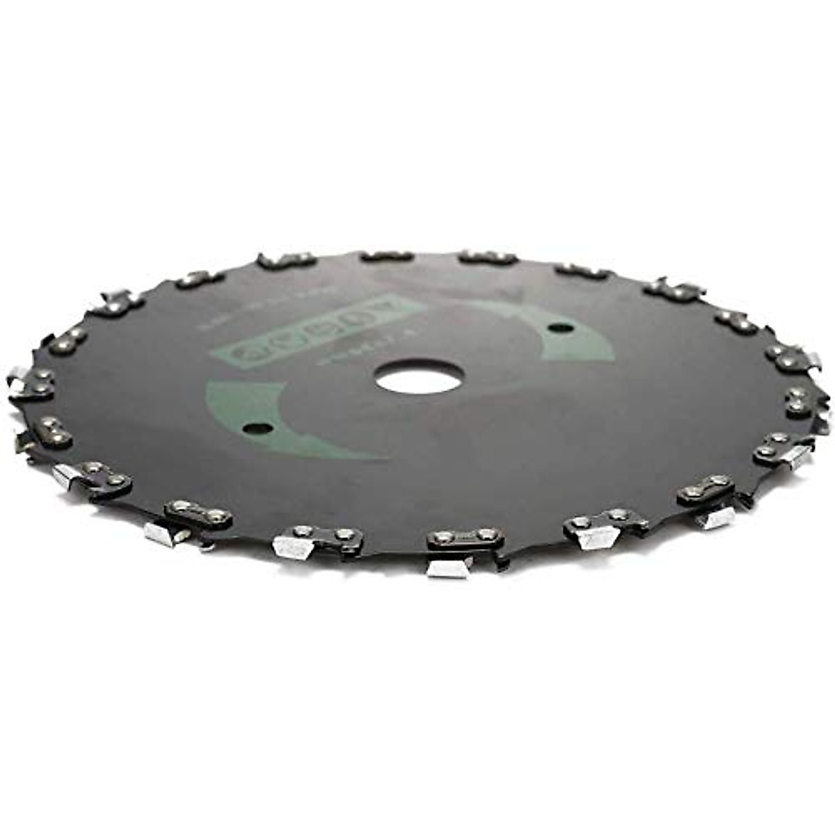 CALPALMY (2-Set) 9" x 20T Chainsaw Tooth Brush Blades Tool Kit, – 2 Blades, 3 Assorted Round Files and 4 Washers | for Cutter, Trimmer, Weed Eater | Made from Carbon Steel, Cuts Like Butter