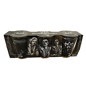 David Gonzales Art Shot Glass - Western - Set of 3