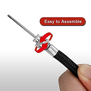 ONG NAMO Ball Pump with 10 Needles for Sports Basketball Soccer Ball Football, Portable Hand Air Pump Kit for Inflating, Soccer & Basketball Pump with 2 Nozzles Extension