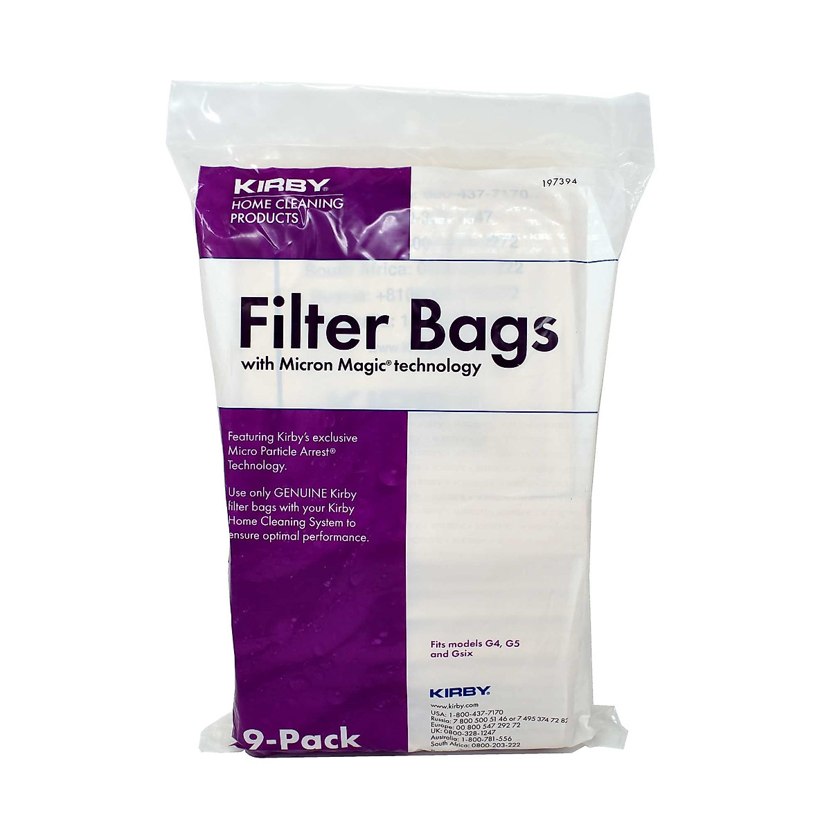 Kirby Vacuum System Filter Bag Mega Bundle Pack