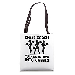 Cheerleading Coach Cheer Coach Cheerleader Cheer Training Tote Bag