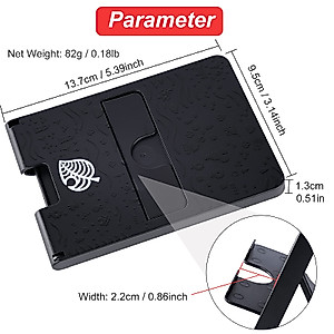 Tscope Switch Stand for Nintendo, for Animal Crossing Switch Holder, Adjustable Switch Lite Compact Portable Foldable Stand for Nintendo Switch Accessories (Black)