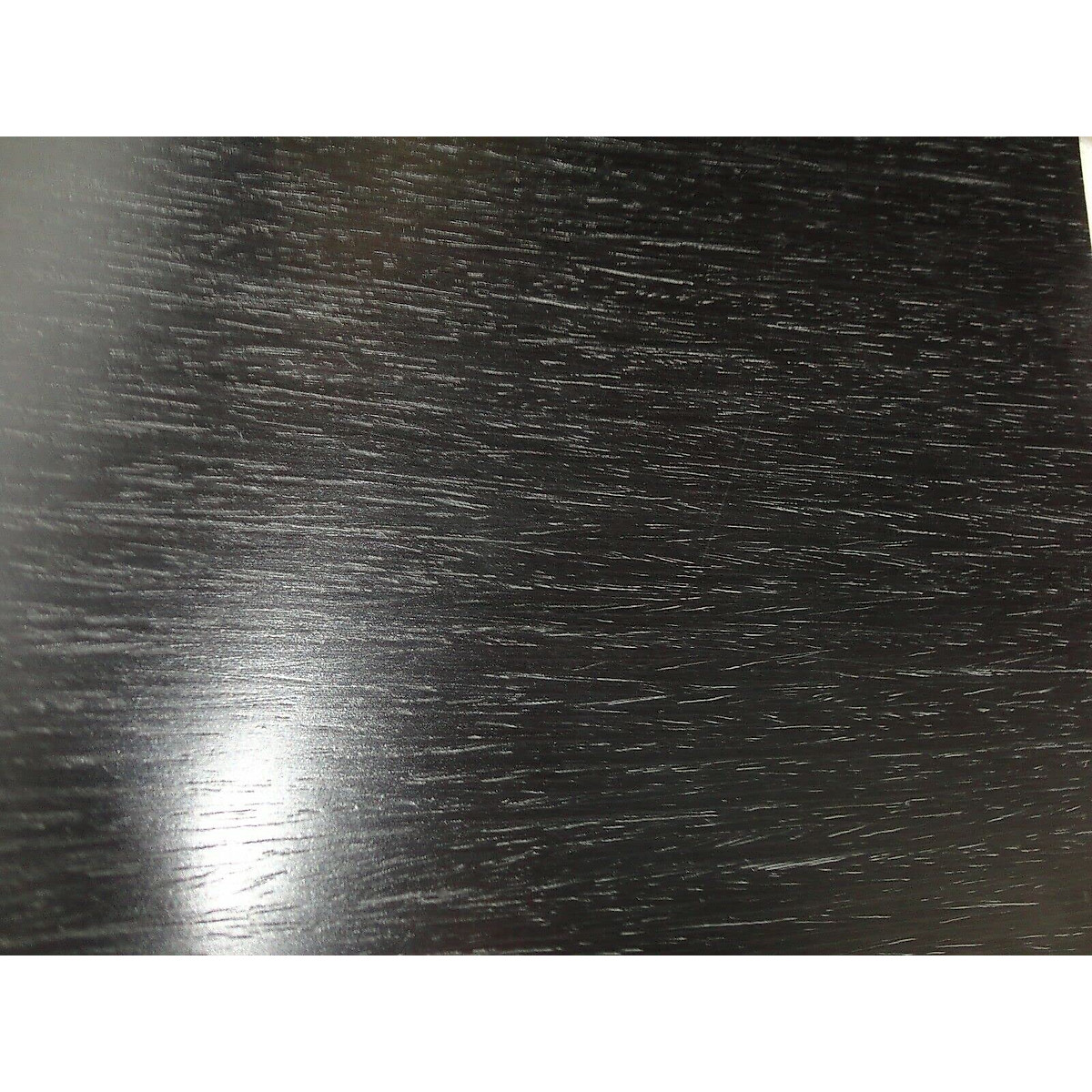 Ebony Black Composite Wood Veneer 23" x 7" raw no Backing 1/42" Thickness # 633