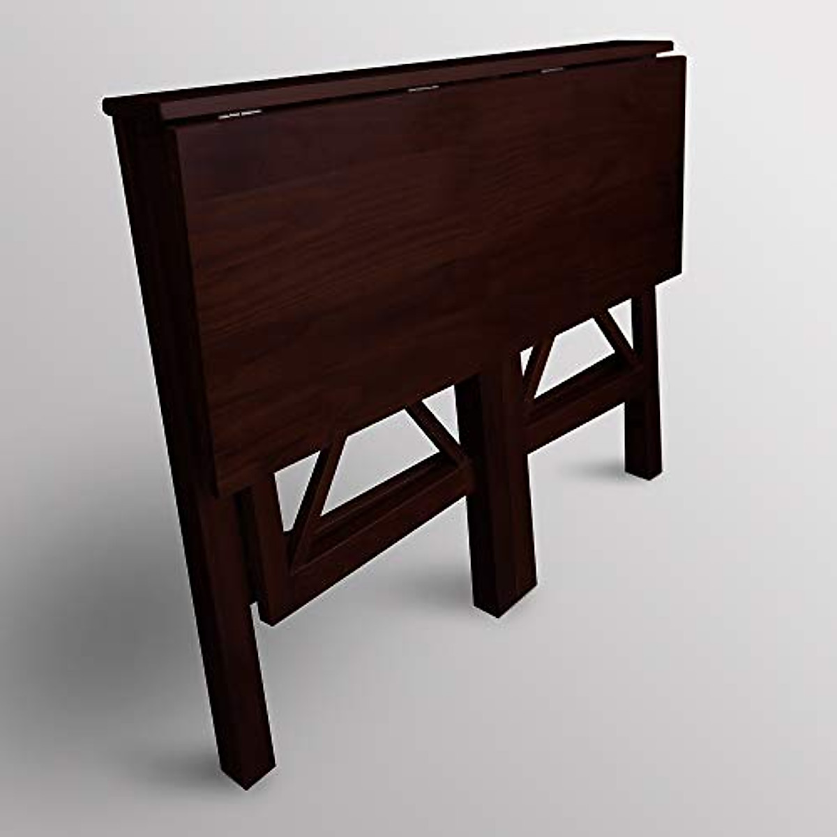 Casual Home Montego Folding Desk with Pull-Out Tray-Espresso